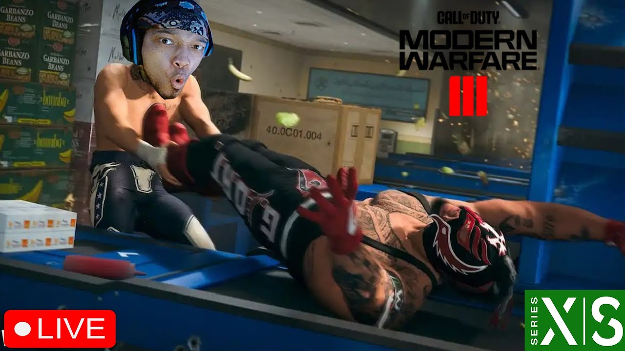 WWE in MW3 Slaps! | Live On Xbox Series X|S - YouTube