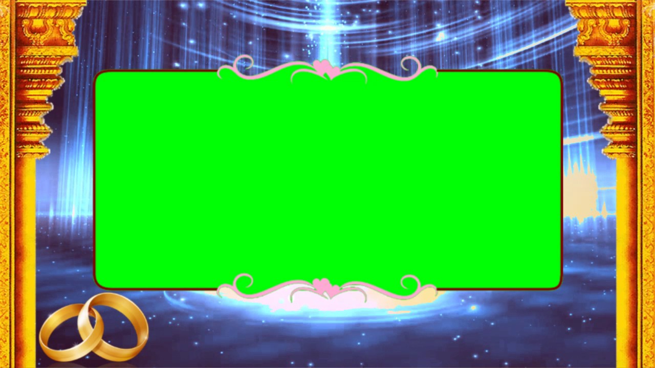 Free Wedding Frame Video Background Effect HD - YouTube