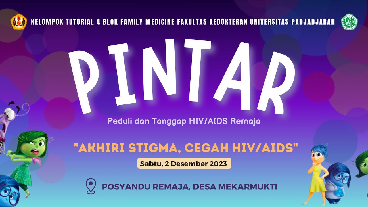 PINTAR: PEDULI DAN TANGGAP HIV/AIDS REMAJA “Akhiri Stigma, Cegah HIV/AIDS” - YouTube