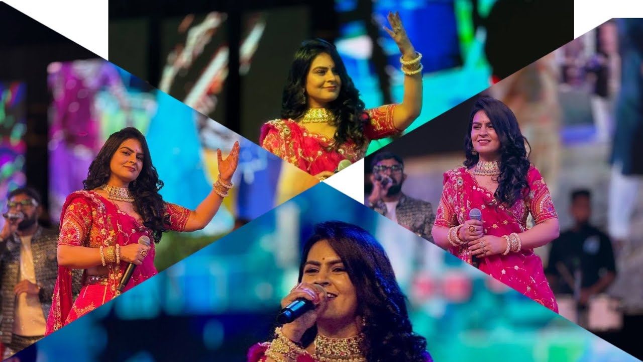 divya chaudhary || veraval || non stop live garba ni moj || DT:4 DEC ...