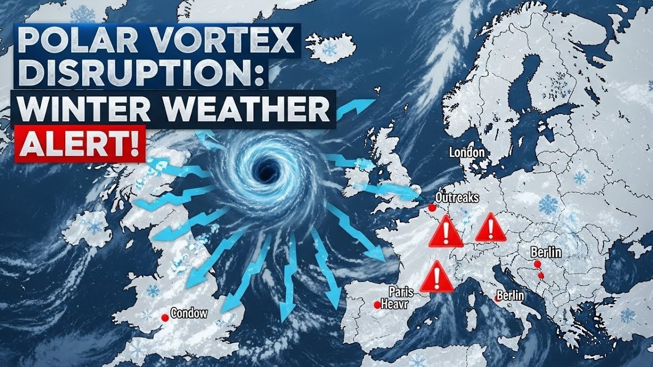 Polar Vortex Disruption:Winter Weather Alert!#PolarVortex#ArcticBlast# ...