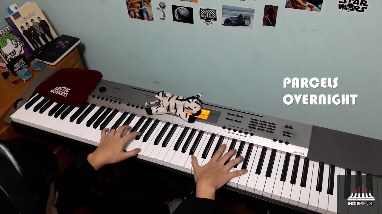 Parcels - Overnight (Piano Cover) - YouTube