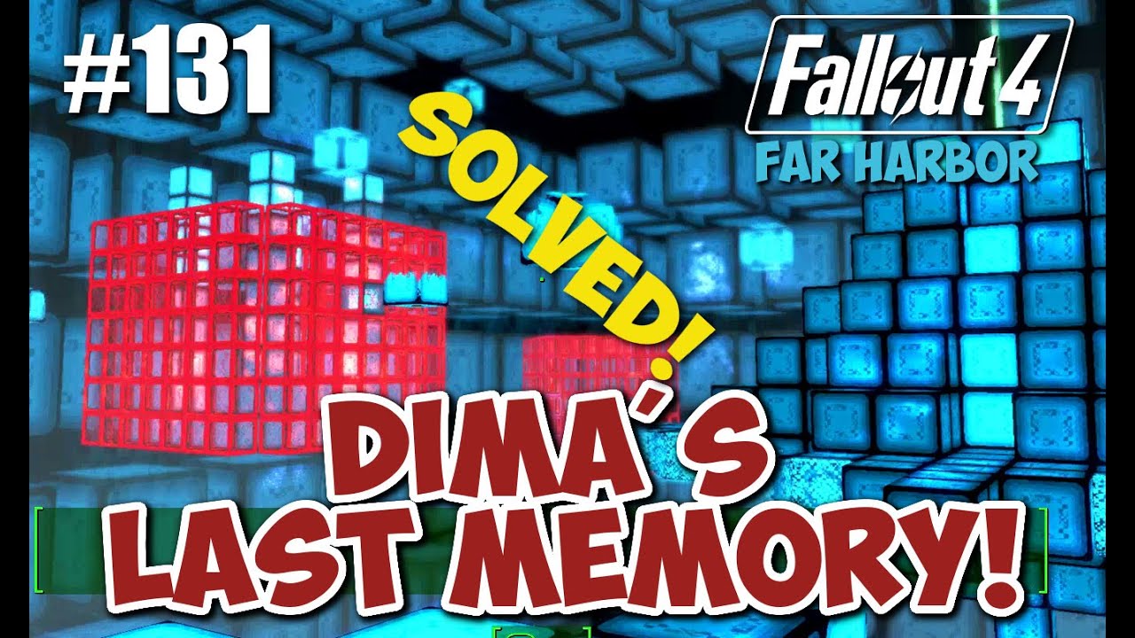 Fallout 4: Far Harbor - How To Complete DiMA's Last Memory Puzzle - YouTube