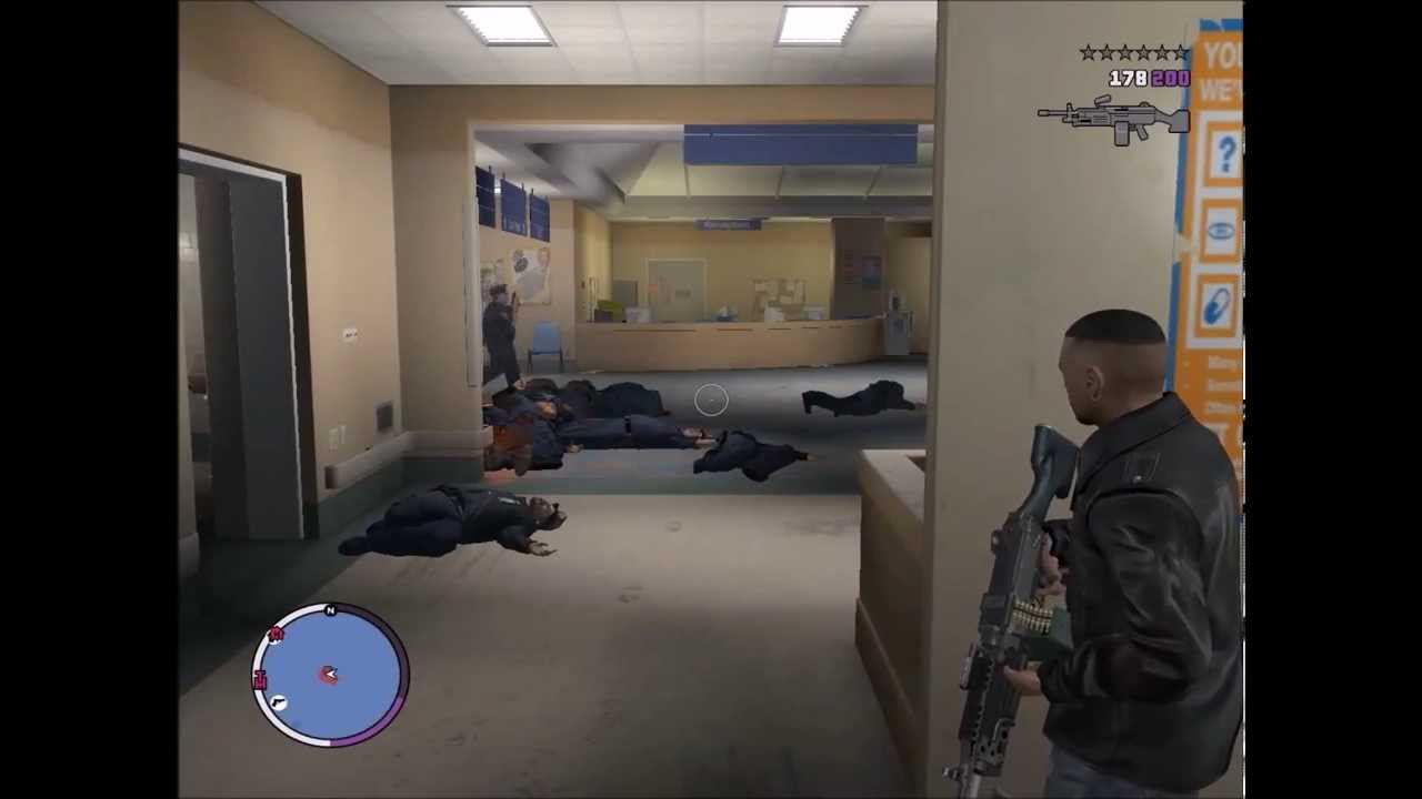 GTA IV EFLC Hospital Survival & Escape - YouTube