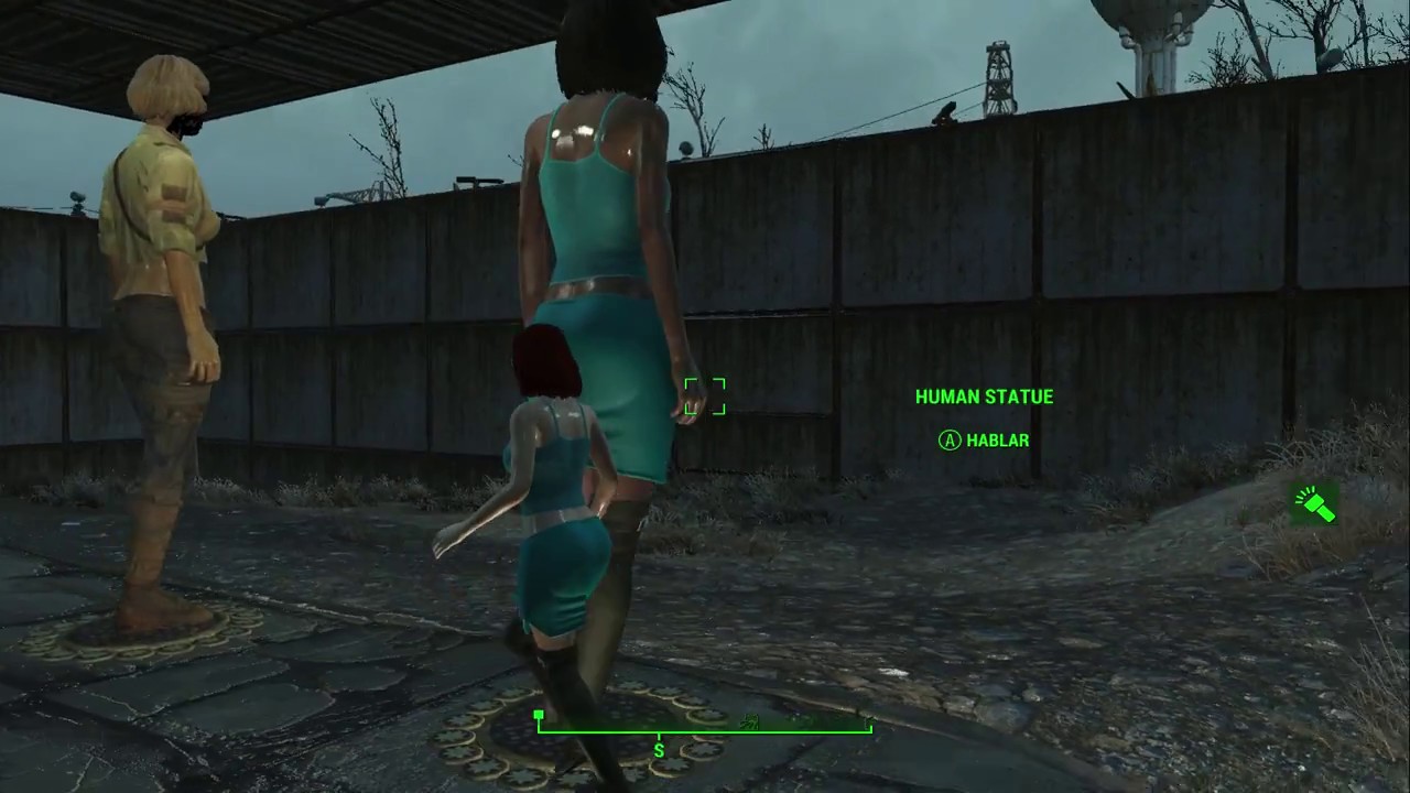 Fallout 4 XBOX ONE MOD Doc's Quantum Girl Outfit CBBE Curvy - YouTube