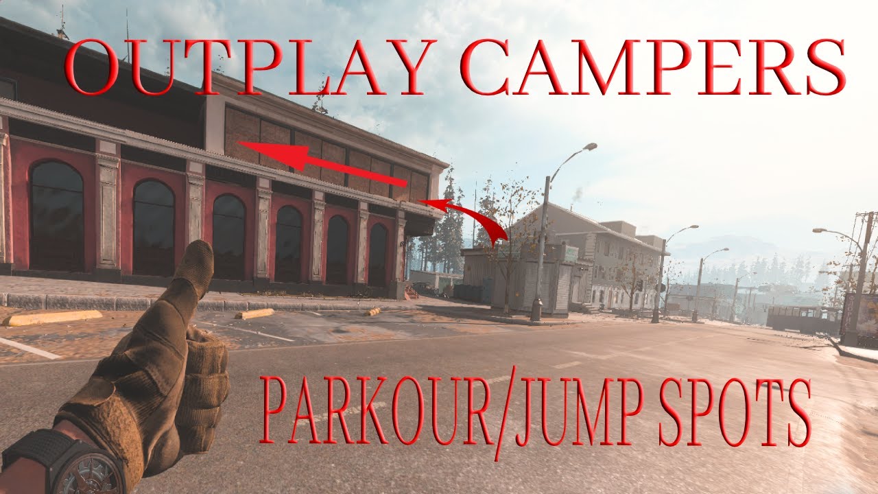 COD WARZONE - PARKOUR/JUMP SPOTS TO OUTPLAY CAMPERS AROUND THE MAP ...