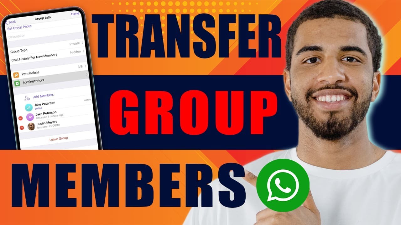 How to Transfer Group Members to Another Group in Whatsapp (2025) - YouTube