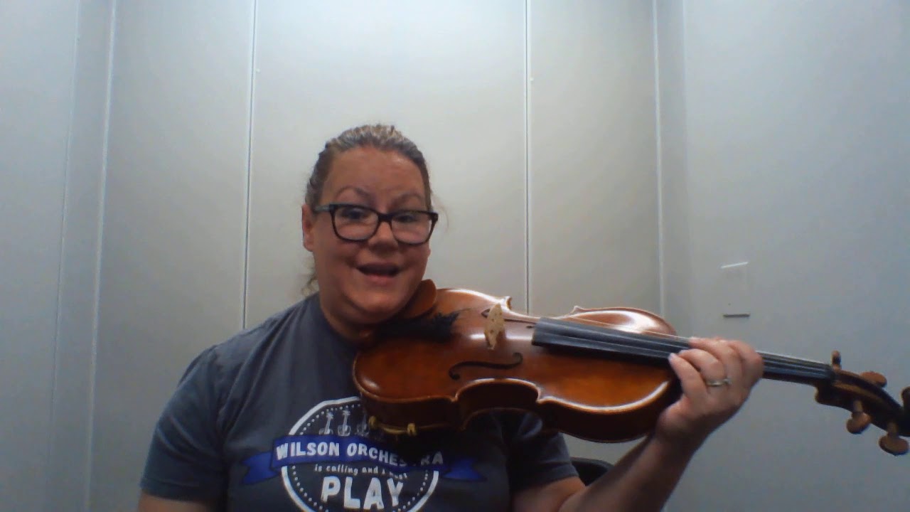 Concert Orchestra Viola Audition Tutorial - YouTube
