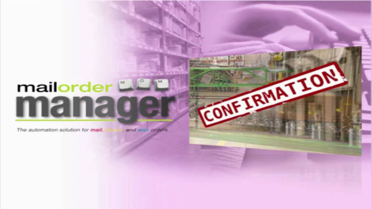 Order Processing & Fulfillment Mail Order Manager | M.O.M. - YouTube