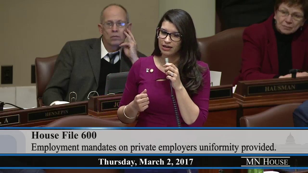 Rep. Erin Maye Quade Stands with Workers - YouTube