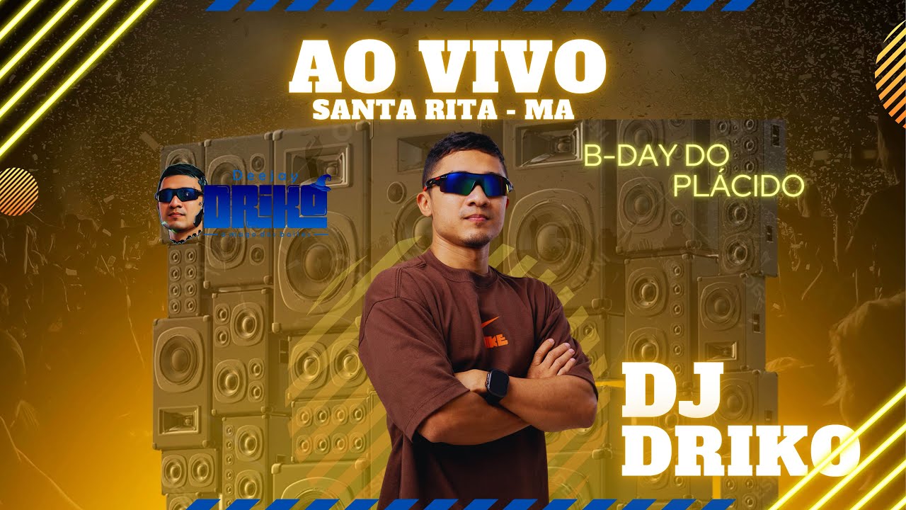 CD AO VIVO EM SANTA RITA - DJ DRIKO @DJ_DRIKO_O_MAGO - YouTube