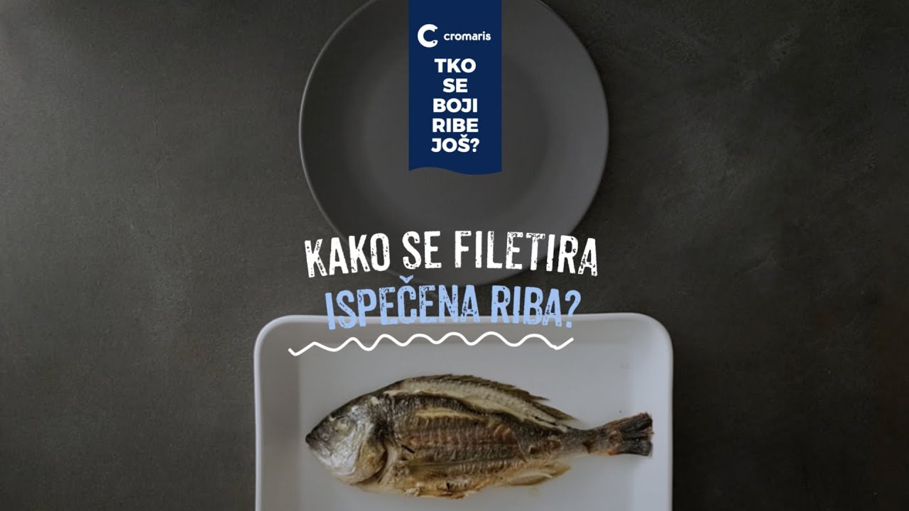Kako se filetira ispečena riba? - YouTube