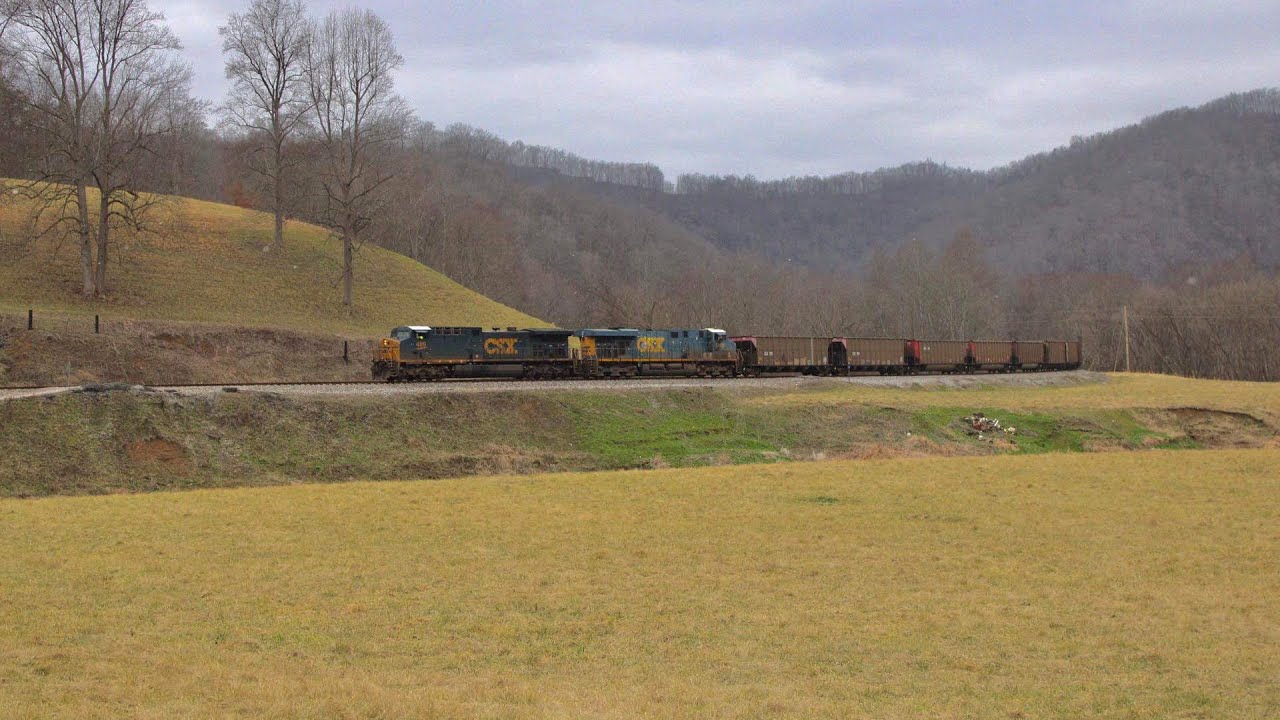 Chasing E372 on the Big Sandy Extension with some issues! - YouTube