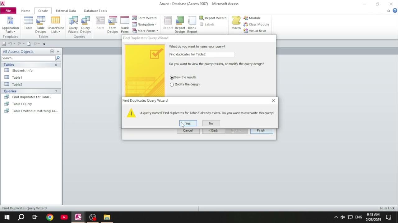 MS ACCESS का पूरा कोर्स सीखे ll Learn MS ACCESS Full Course ll Part-8 MS ACCESS Tutorial - YouTube