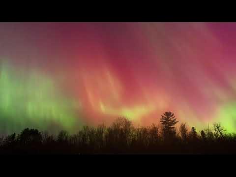 Minnesota Northern Lights 5/10/24 Timelapse - YouTube