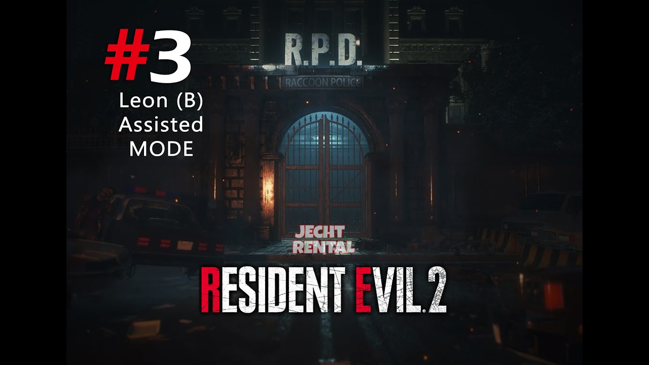 Resident Evil 2 Remake Ps4 Leon B Assisted Mode Gameplay 3