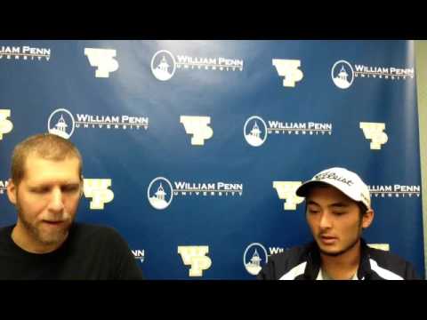 William Penn Athletics Kyle Hashimoto Interview 9-18-15 - YouTube