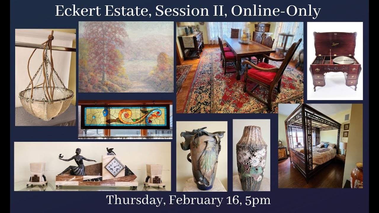 Eckert Estate, Pt 2, Video Tour, Downstairs - YouTube