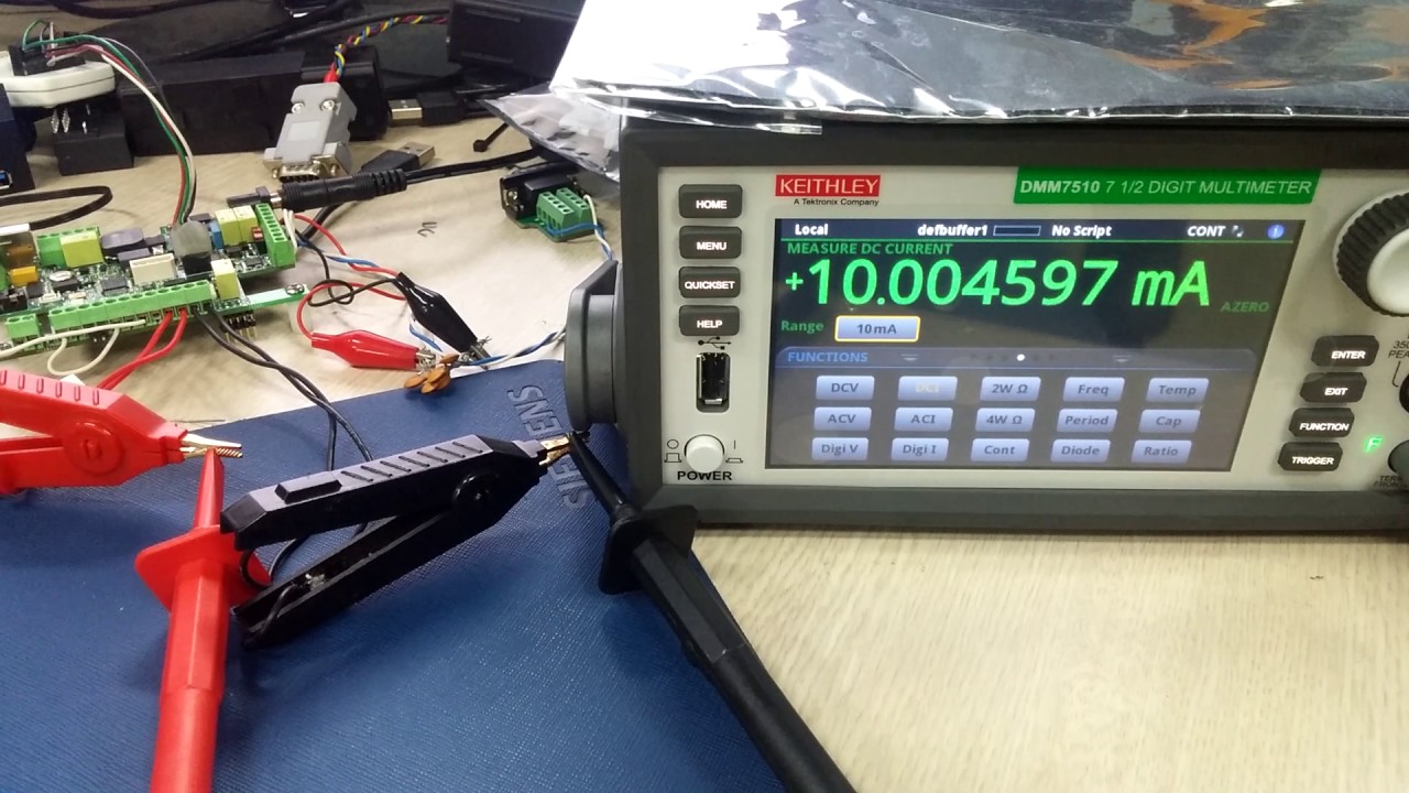 4-wire kelvin Circuit Test 1 - YouTube