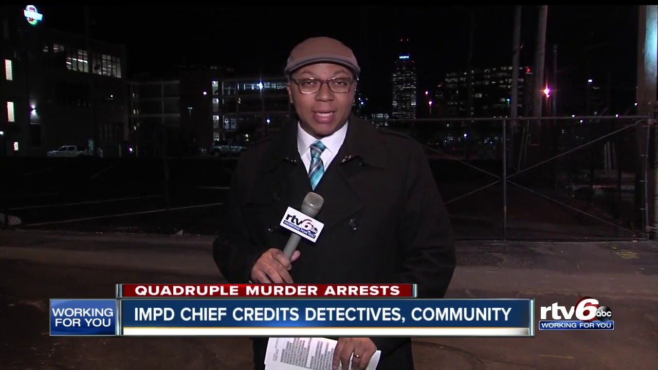 IMPD chief credits detectives, community - YouTube