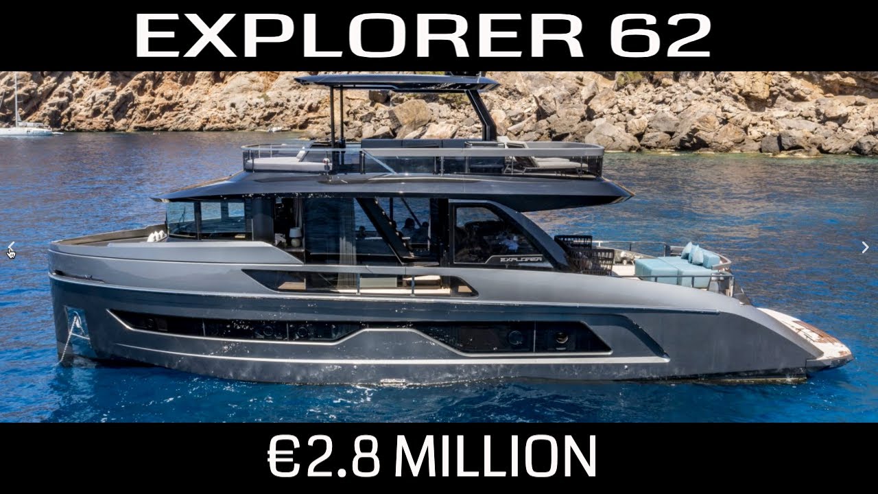 This Explorer 62 Yacht Costs €2.8 Million - Here's Why - YouTube