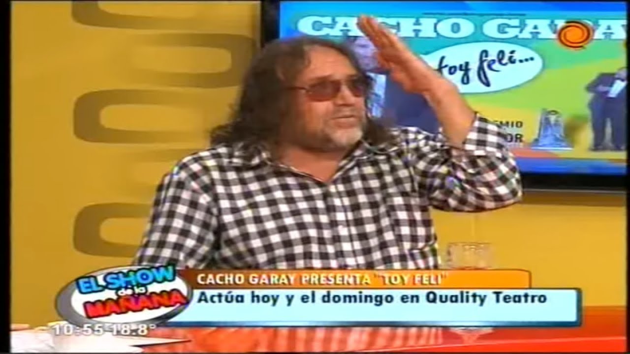 Entrevista a Cacho Garay en El Show de la Mañana - YouTube