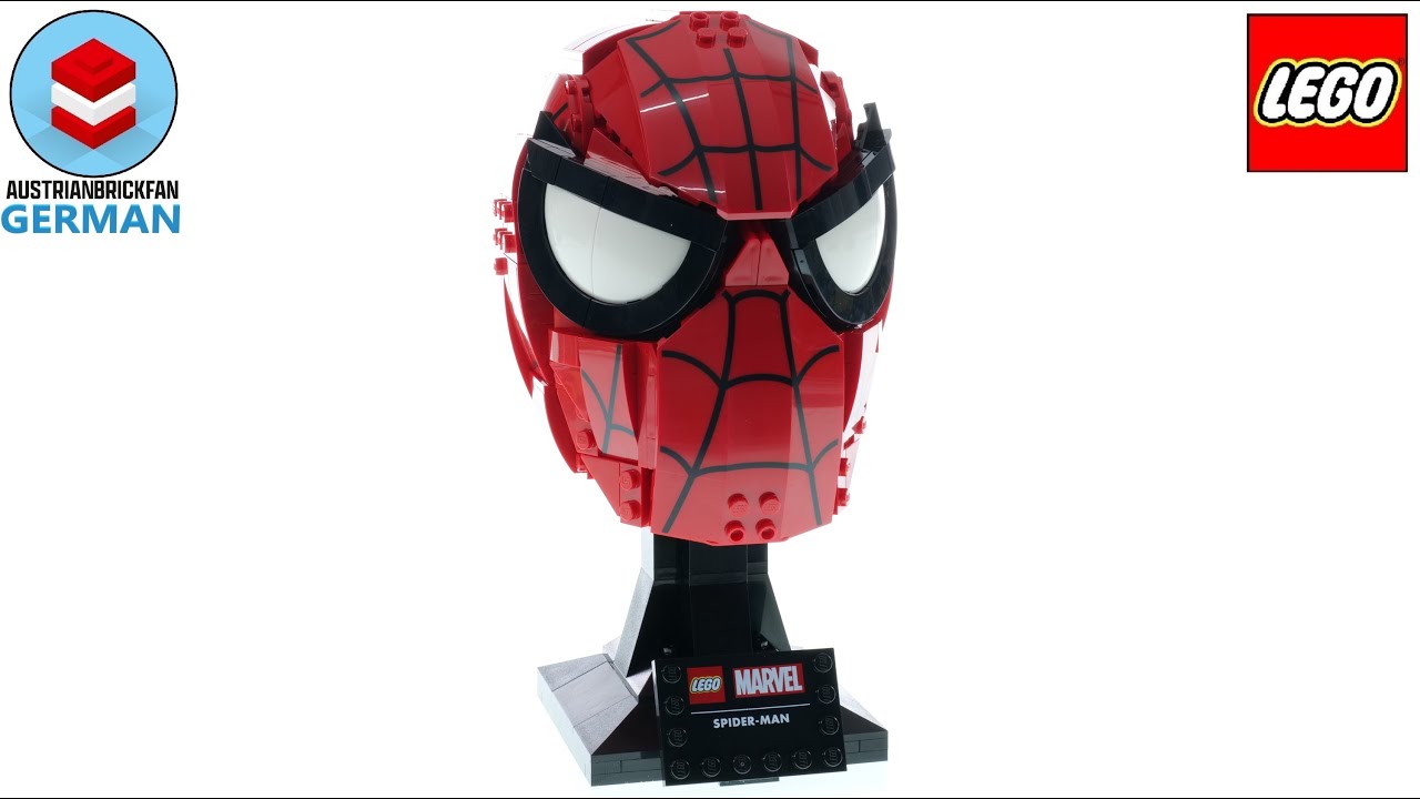 LEGO Marvel 76285 Spider Mans Maske – LEGO Speed Build - YouTube