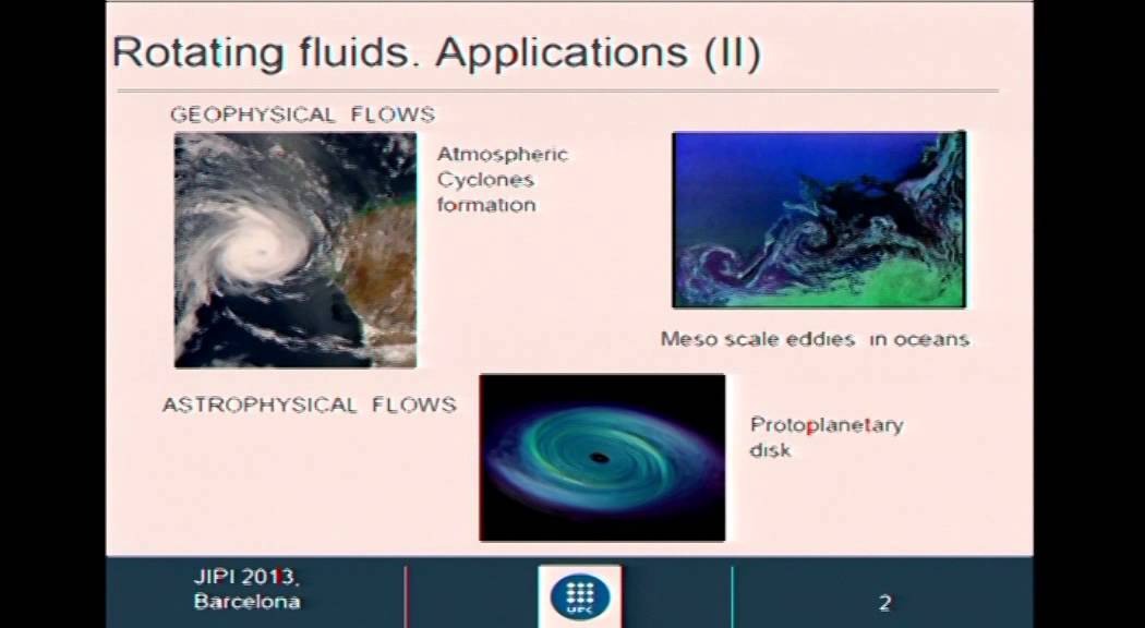 Convective instabilities in rotating fluids - YouTube