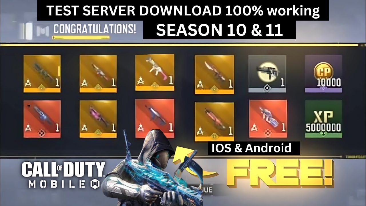 GET READY for Call of Duty Public TEST SERVER on IOS and Android! - YouTube