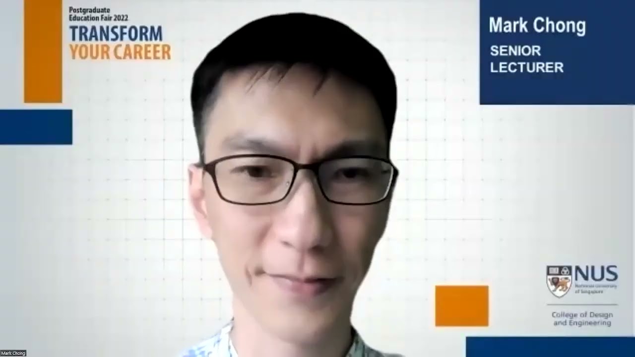 NUS CDE Master of Science (Biomedical Engineering) - YouTube
