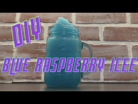 ️How to Make a DIY Blue Raspberry Icee!!!! ️ #First Vid - YouTube
