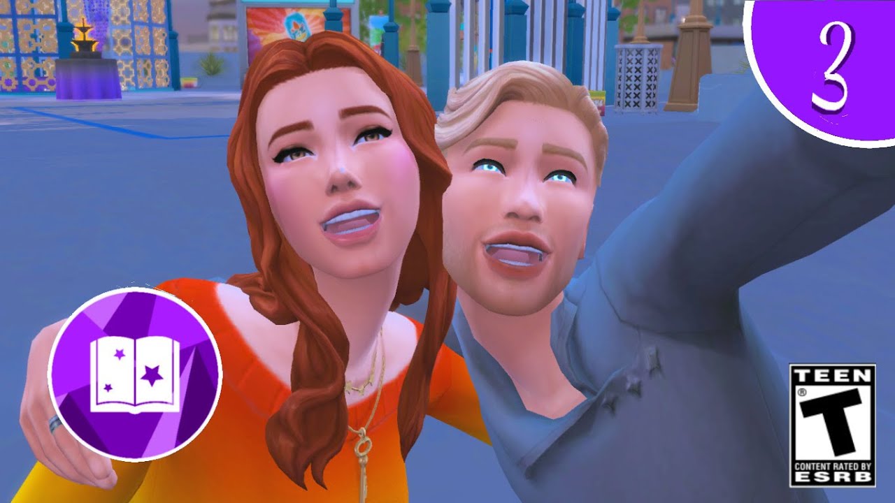 BRINGING LUKE BACK TO LIFE 😱 The Sims 4 Realm of Magic Lets Play #3 ...