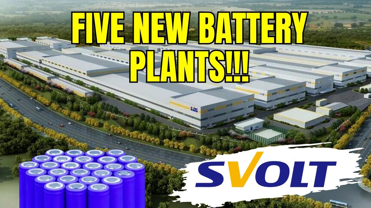 Chinese EV battery maker SVOLT announces major expansion into Europe ...