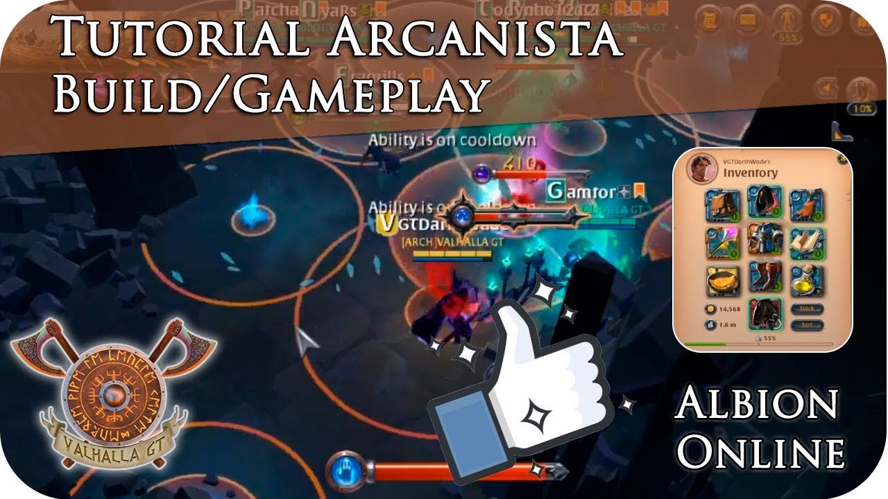 Albion | Arcanist - Dano? Suporte? ELE FAZ DE TUDO! - YouTube
