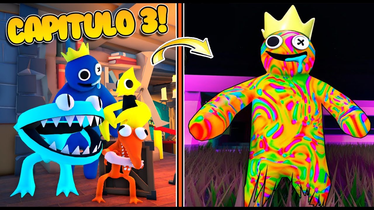 😱Yellow, Cyan, Blue, Green y Orange DESCUBREN al Nuevo Monstruo ...