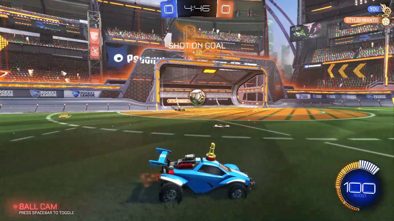 Playing Rocket League - YouTube