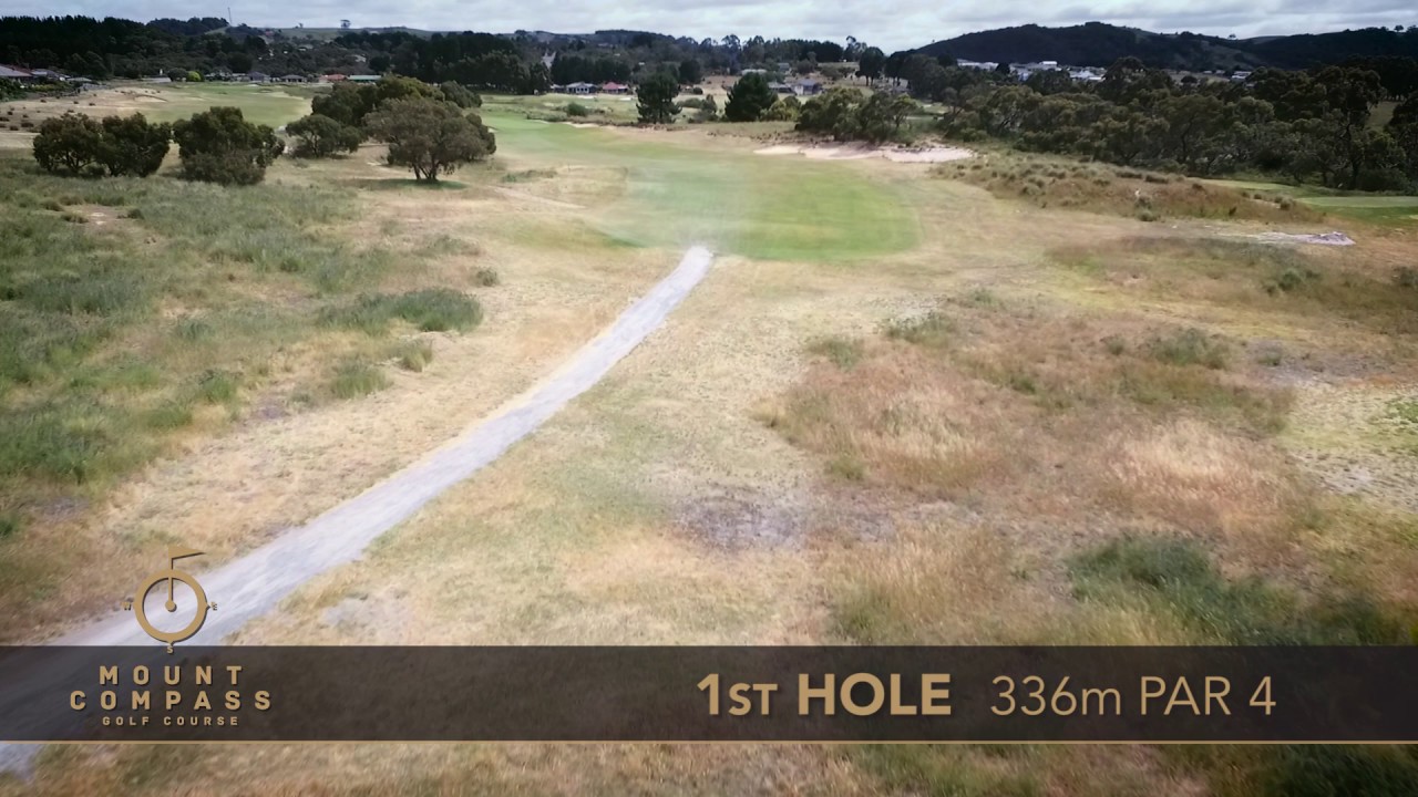 Mt Compass Golf Course HOLE #1 - YouTube