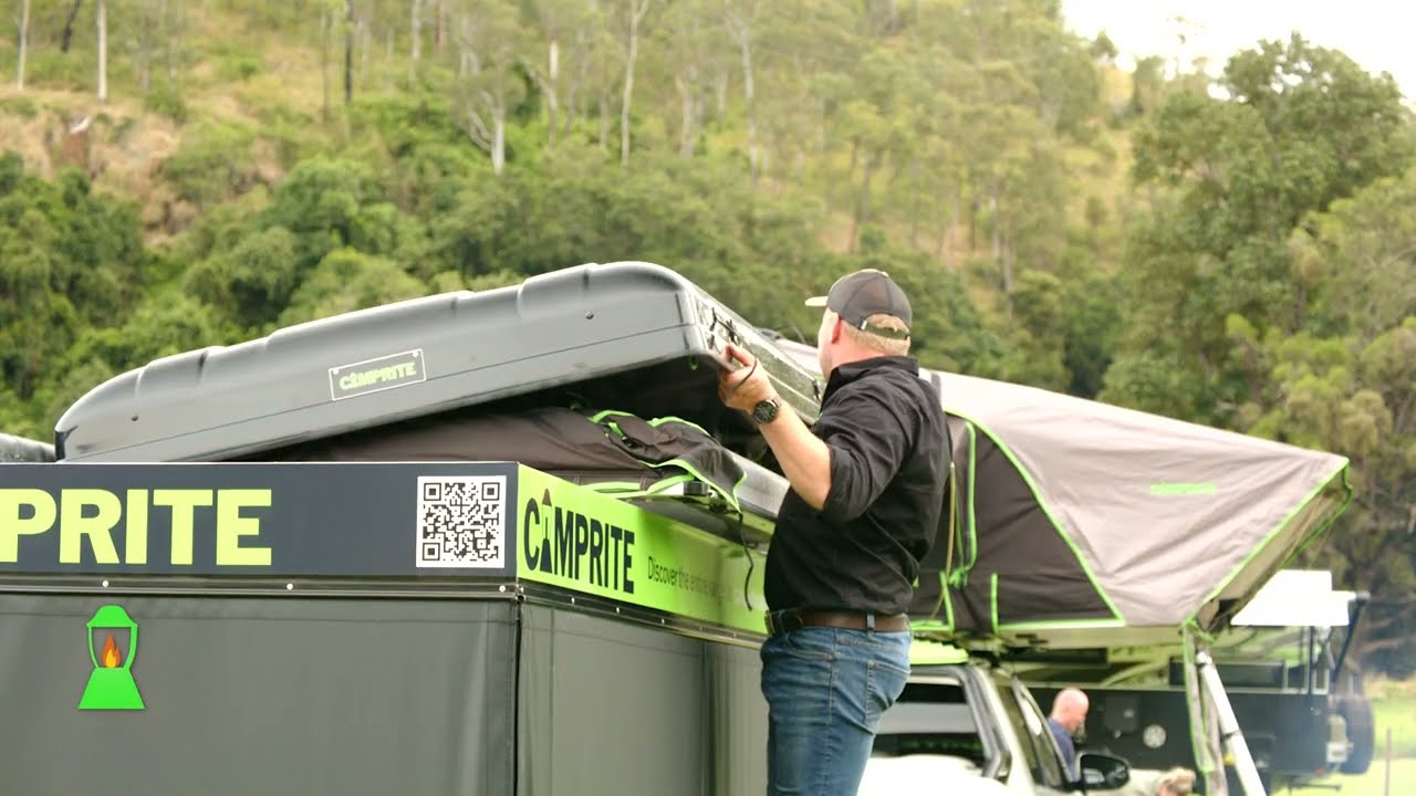 Southern Cross Roof Top Tent: Camprite Australia - YouTube