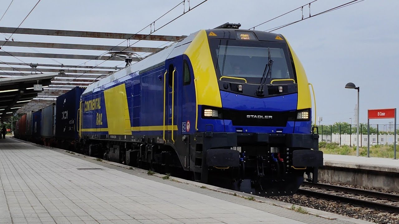 Trenes España - Ferrocarril Español : locomotora 256 Euro6000 Stadler ...