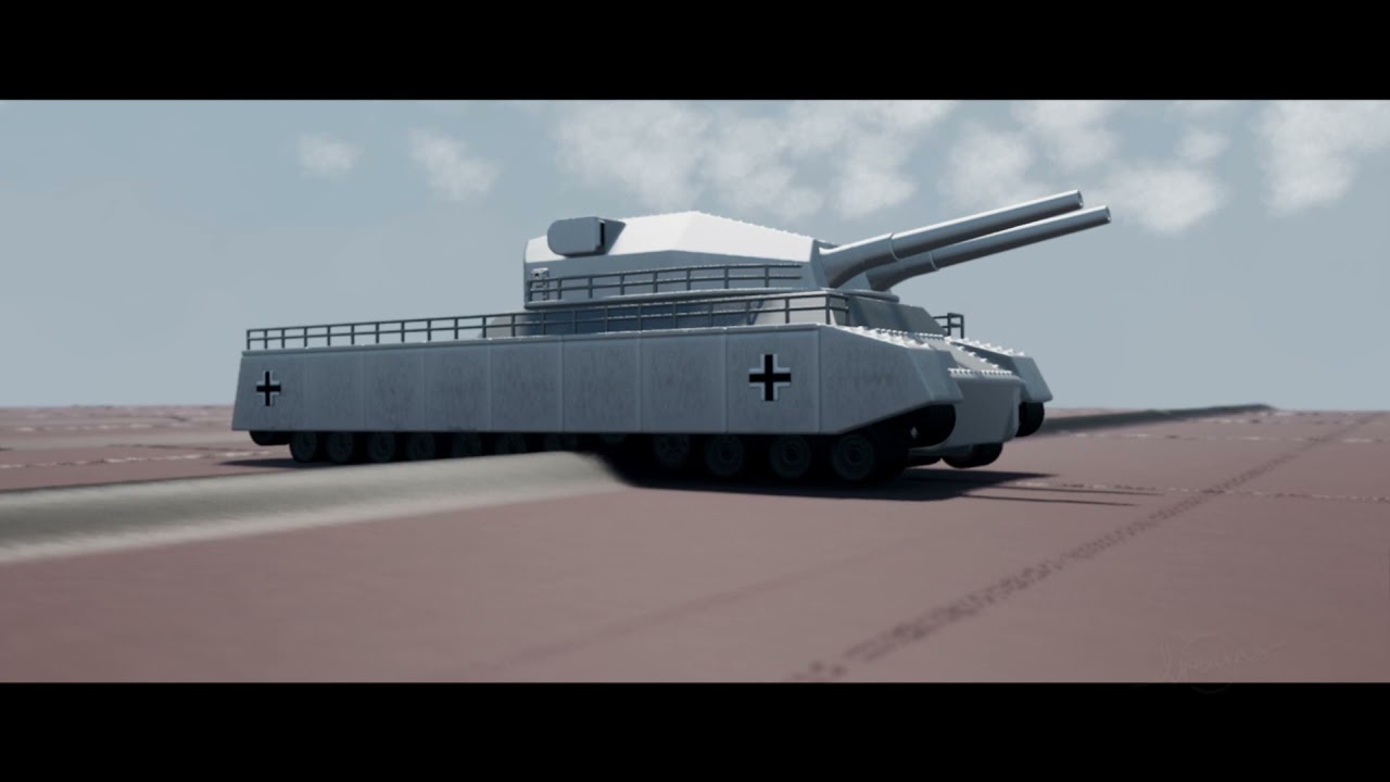 DreamsPS4 | P.1000 Ratte - Suspension & Firing - YouTube