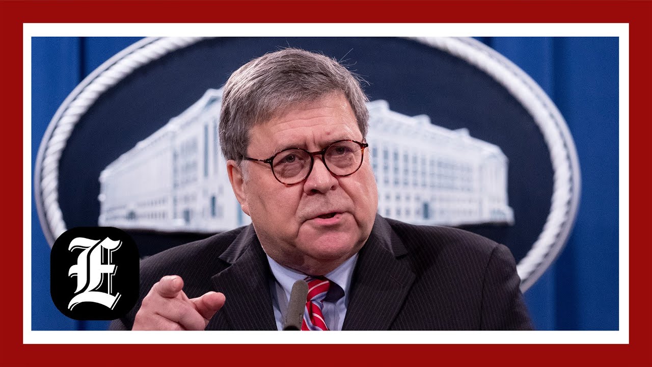 EXCLUSIVE Interview clip: Bill Barr on the Justice Department's 'double ...