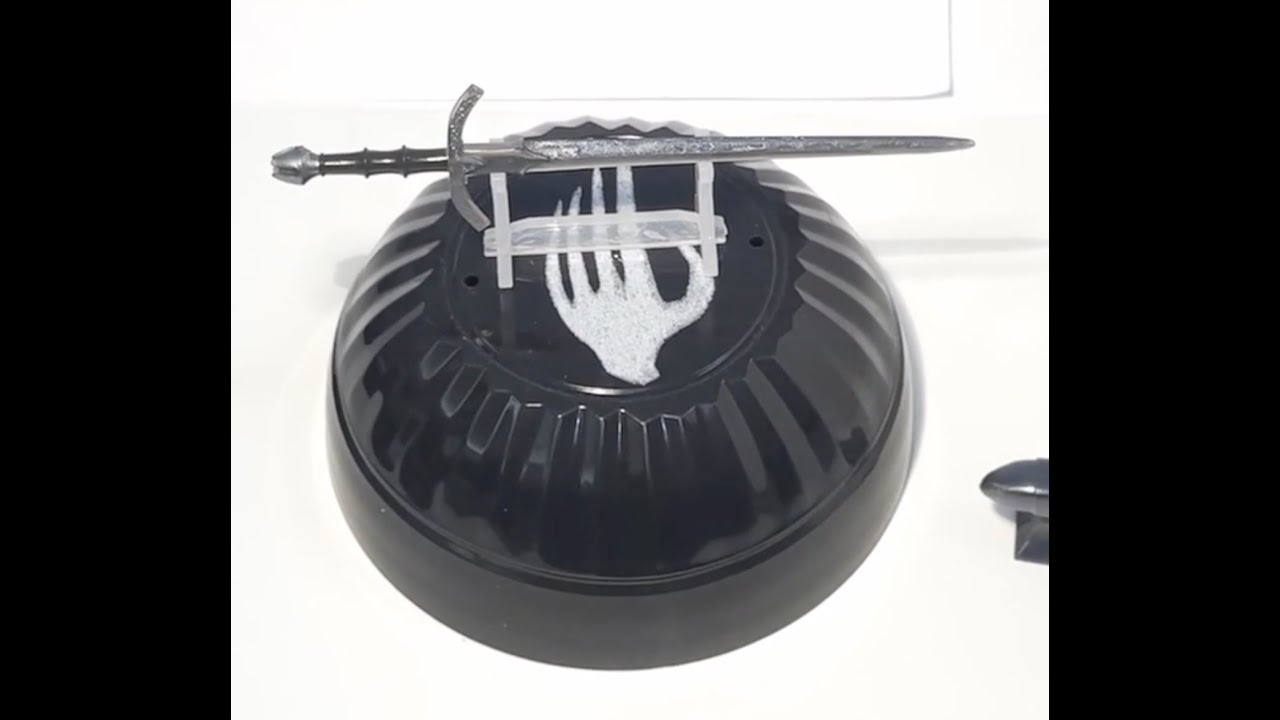 Miniverse Lord of the Rings Witch King Long Sword Tutorial - YouTube