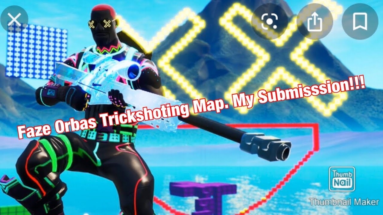 Faze Orbas Trickshoting Map. My Submission - YouTube