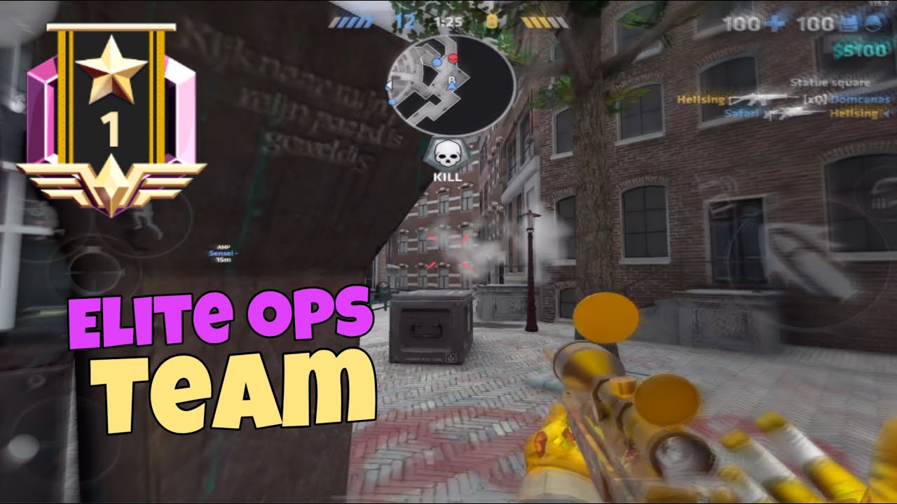 Critical Ops but my WHOLE TEAM consists of ELITE OPS PLAYERS?! 🤩🔥 - YouTube