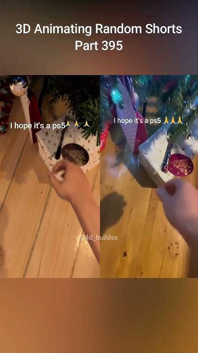 i hope its a ps5🙏🙏🙏 (3D Animating Random Shorts) (Part 395) #shorts #christmas - YouTube