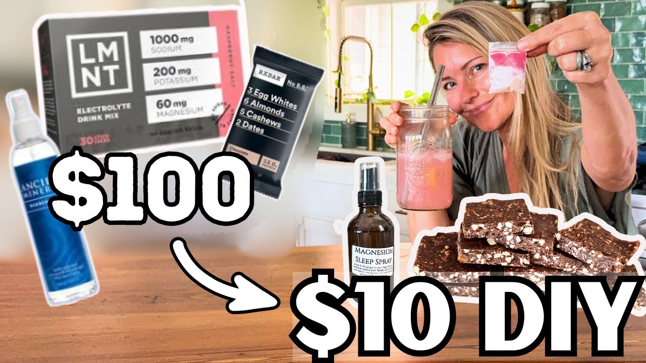 3 Wellness Products You’re Overpaying For | DIY LMNT, RXBAR & Magnesium ...