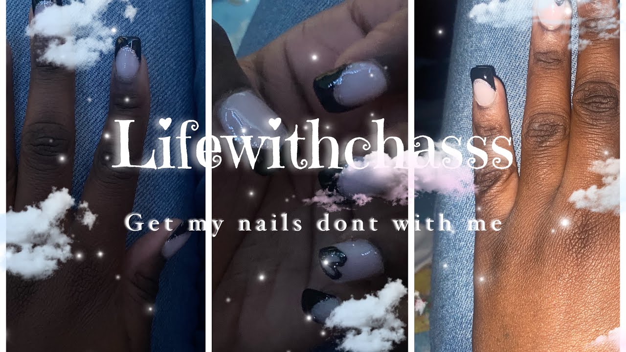 Get my nails done with me (Gone wrong😨) - YouTube