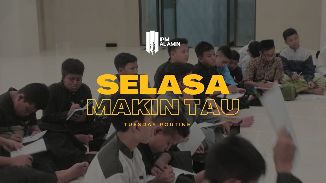 Selasa Makin Tau | Tuesday Routine - YouTube