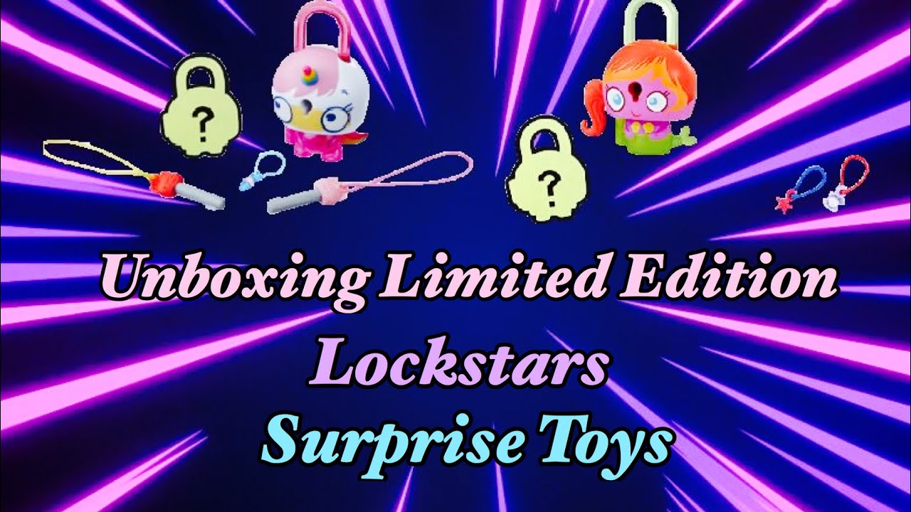 Unboxing Limited Edition Lock star With a Mystery Surprise!🗝🔐 - YouTube