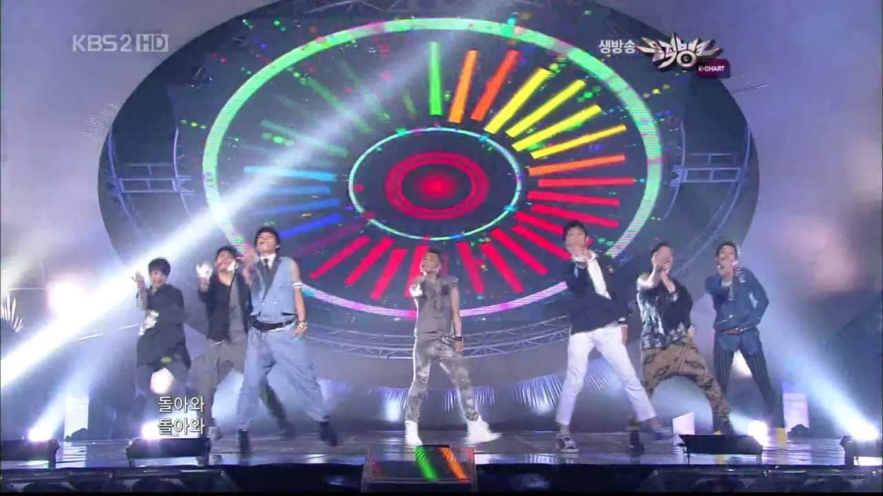 100611 다시 돌아와 - 인피니트 (debut stage) - YouTube